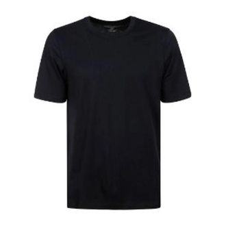Majestic Filatures Kurzarm Rundhals T-shirt - - Tops - Herren - Blau - L
