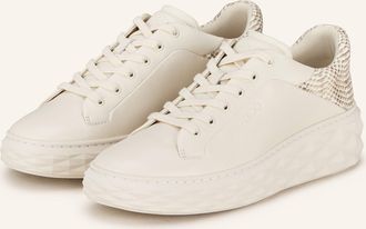 Jimmy Choo London Sneaker Diamond Maxi weiss