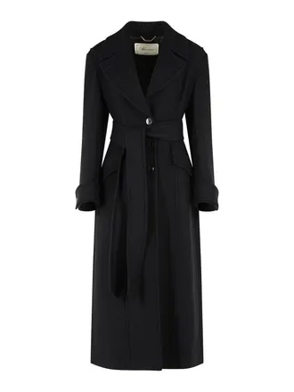 Blumarine Trench-Coat - Noir