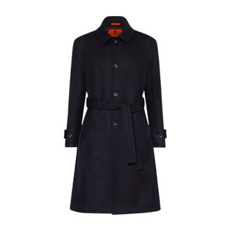 Barena Manteau Classique Simple Boutonnage - Homme - Manteaux - Bleu - Taille: S