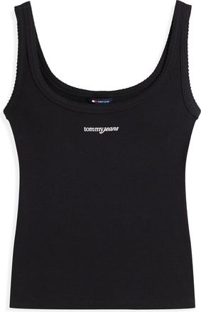 Tommy Jeans Top Logo Embroidery Slim Tank
