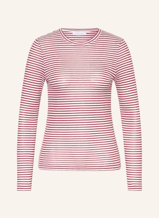 Rich & Royal Longsleeve Mit Glitzergarn rot