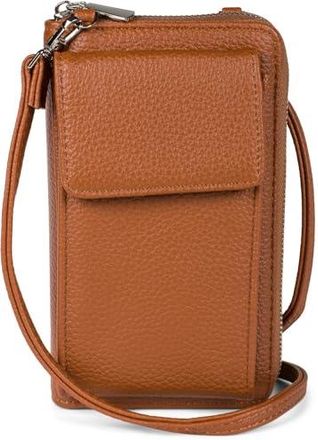 styleBREAKER Mini-portefeuille pour dames avec compartiment pour téléphone portable et protection RFID, sac à bandoulière, poche pour téléphone portable, sac crois