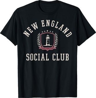 Trendy Apparel New England Social Club Since 1997 Lighthouse T-Shirt