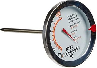 LE CREUSET Le Creuset Fleischthermometer, Celsius, Metall, 98100200000100
