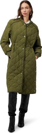 BOSS Womens C_Paliutta Outerwear-Jacket, Dark Green303, 36