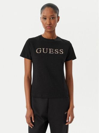 Guess T-Shirt V6RI20 J1314 Schwarz Regular Fit