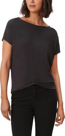 s.Oliver Flie&szlig;endes Jersey-Shirt mit &uuml;berschnittenen Schultern