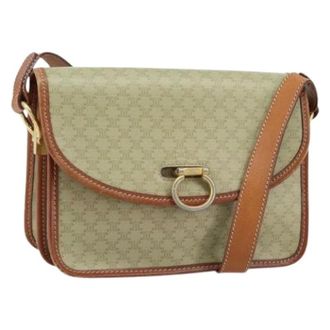 Celine Sac bandouli&egrave;re vintage en toile Pre-owned - Femme - Pre-owned - Beige - Taille: ONE Size