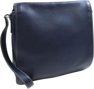 Gucci Sac bandouli&egrave;re vintage Pre-owned - Homme - Pre-owned - Bleu - Taille: ONE Size