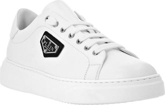 Philipp Plein Low-Top Sneaker - Sneaker Iconic Plein - Gr. 35 (EU) - in Wei&szlig; - f&uuml;r Damen
