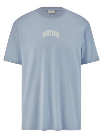GANT Rundhals-Shirt GANT blau