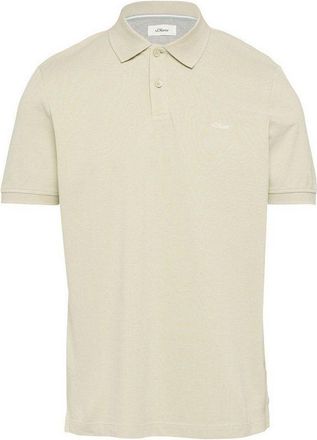 s.Oliver Poloshirt Poloshirt Kragen, Knopfleiste, kurzarm