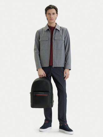 Tommy Hilfiger Rucksack Tommy Hilfiger Th Foundation Backpack AM0AM14155 Schwarz