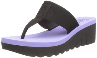 FLY London Fly London Damen Yomu725fly Sandale, Black Viola, 41 EU