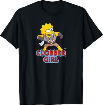 The Simpsons Lisa Simpson Clobber Girl T-Shirt