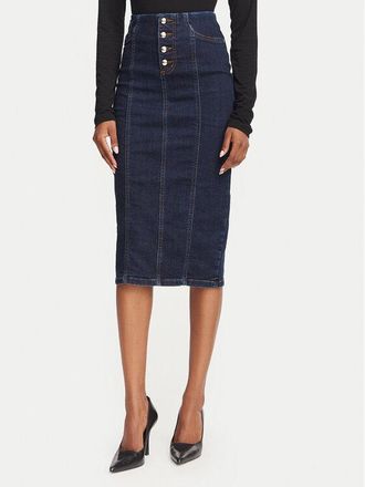 Rinascimento Rinascimento Jeansrock CFC0129941003 Dunkelblau Regular Fit
