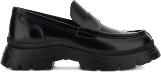 Hogan Homme, Chaussures, Noir, Taille: 42 EU Hxm6920 Mocassins