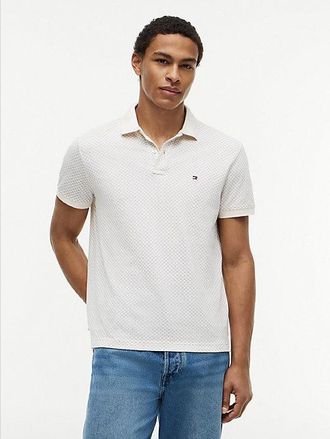 Tommy Hilfiger Polo coupe standard &agrave; motif g&eacute;om&eacute;trique