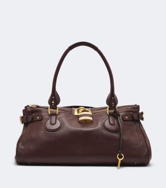 Chlo&eacute; Chlo&eacute; Schultertasche Paddington Extra Large aus Leder
