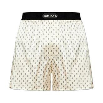 Tom Ford Seiden Boxershorts - - Underwear - Herren - Beige - XL