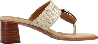 Noa Harmon Femme, Chaussures, Jaune, Taille: 39 EU Mules &agrave; talons &eacute;l&eacute;gantes