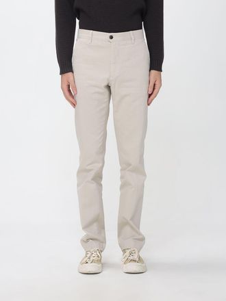 Incotex Pantalon chino slim en coton stretch avec poches italiennes et poches passepoil&eacute;es