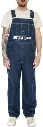 Dickies Homme, Combinaisons et Ensembles, Bleu, Taille: W36 L32 Salopette Denim Jeans