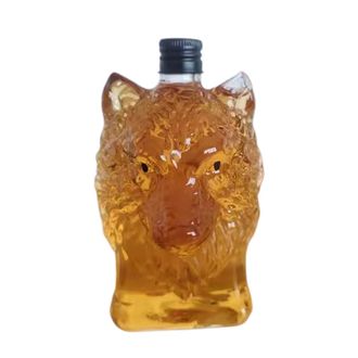 Generic Wolf Head Whiskey Glass - Gravierte Weinbecher, Realistisches Wolf-Design, Bar- Und Heimtrinkgeschirr, Dekorative Cocktailgl&auml;ser | F&uuml;r Home Party Kitc