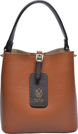 Isabella Rhea COGNAC Rindsledertasche