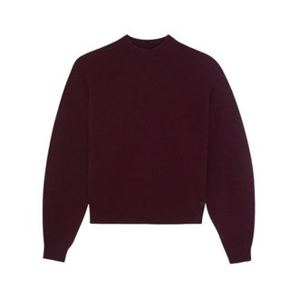 Kujten Fany Cashmere-Pullover mit Kamin-Kragen - - Knitwear - Damen - Rot - M