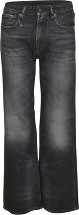 R13 Femme, Jeans, Noir, Taille: W26 Flared Jeans