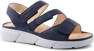 Ganter Damen Halina-H Sandale, Blau, 37 EU Weit