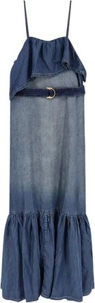 Pinko Pinko, Femme, Robes, Bleu, Taille: 36 FR Chiarodiluna Dress