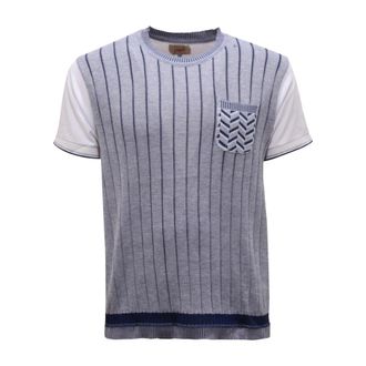 Bob Kent T-Shirt - - Tops - Herren - Blau - L