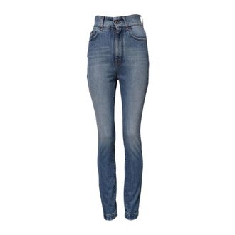 Dolce & Gabbana Hellblaue Skinny High Waist Jeans - - Jeans - Damen - Blau - S