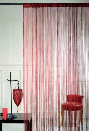 HOME MAISON Homemaison HM69807871 Fadenvorhang, Braun