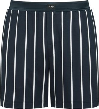 Mey Mey Herren Shorts blau Baumwolle & Mix Gestreift