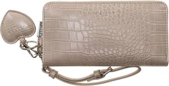 Ga&euml;lle Paris Homme, Accessoires, Beige, Taille: ONE Size Large Zip Wallet