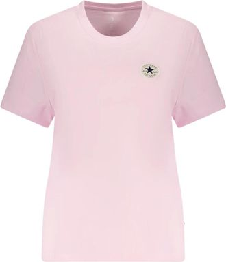 Converse Femme, Tops, Rose, Taille: 42 FR Chuck Patch Tee