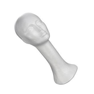 FOMIYES Weiblicher Schaumstoff Schaufensterpuppenkopf Per&uuml;ckenst&auml;nder Langlebig Leicht Mit Halter F&uuml;r Per&uuml;cken H&uuml;te Brillen Pr&auml;sentation