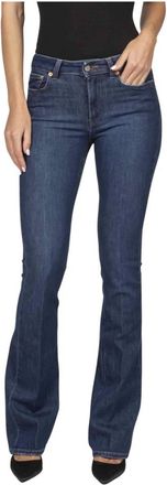 Dondup Femme, Jeans, Bleu, Taille: W28 Jeans Bootcut Skinny-Fit Newlola