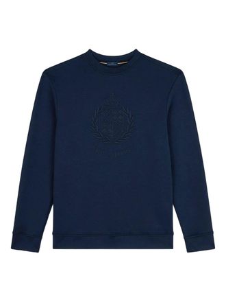 Paul & Shark sweat &agrave; motif h&eacute;raldique brod&eacute; - Bleu