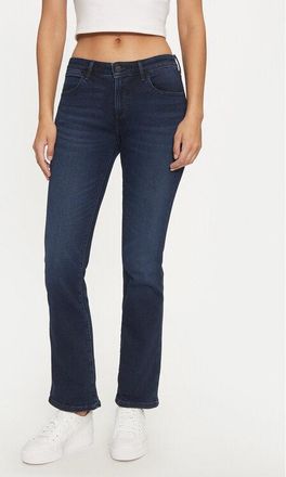 Wrangler Jeans 112342797 Dunkelblau Bootcut Fit