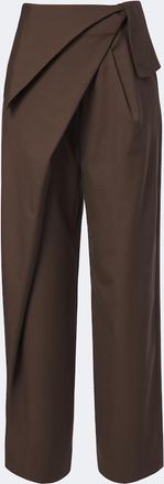 Loewe Weite Hose aus Wolle