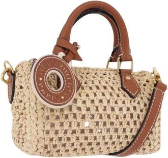 Louis Vuitton Pre-owned Raphia sacs-louis-vuitton - Femme - Pre-owned - Beige - Taille: ONE Size