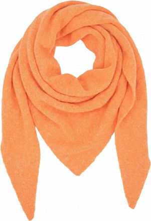 styleBREAKER Tuch Leichtes Strick Dreieckstuch Woll-Anteil