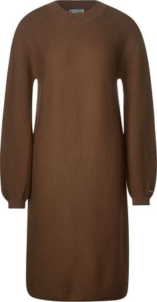 Street One Damen A142766 Kleid, Dark Classy Camel, 42