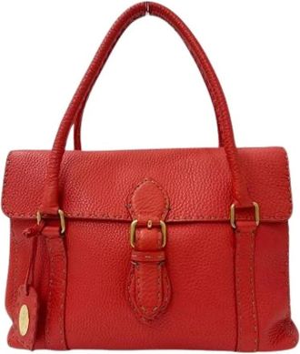 Fendi Sac &agrave; main vintage Pre-owned - Femme - Pre-owned - Rouge - Taille: ONE Size