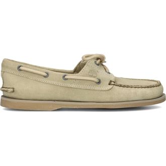 Timberland Homme, Chaussures, Beige, Taille: 43 EU Chaussures bateau classiques à lacets